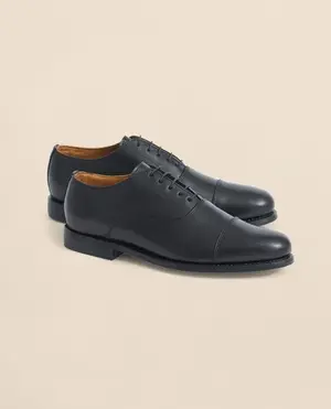 Brooks Brothers Rancourt Oxford Shoes - Black