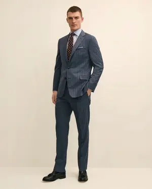 Brooks Brothers S Classic Fit Wool Check 1818 Suit