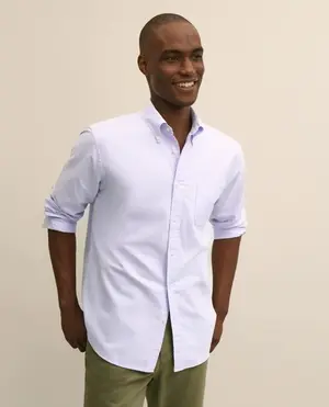 Brooks Brothers Friday Oxford Shirt - Lavender