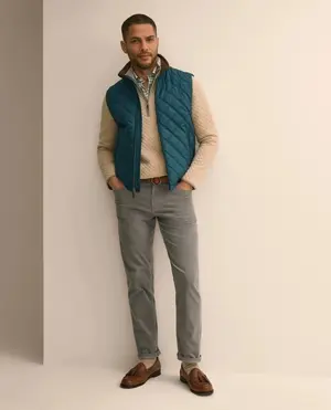 Brooks Brothers Cotton 5-pocket Corduroy Pants - Slate