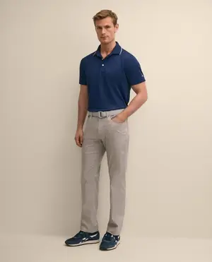 Brooks Brothers S Performance Series Stretch 5-pocket Pants - Grey