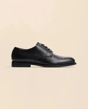 Brooks Brothers Salinger Blucher Shoes - Black