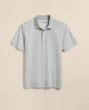 Brooks Brothers Supima Cotton Polo Shirt - Light Grey