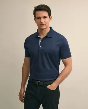 Brooks Brothers Supima Cotton Polo Shirt - Navy