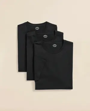 Brooks Brothers Supima Cotton Crewneck 3 Pack T-shirts | | Large - Black
