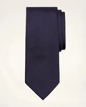Brooks Brothers Solid Rep Tie | | Regular Navy