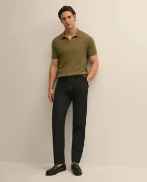 Brooks Brothers Linen-cotton Pants - Black