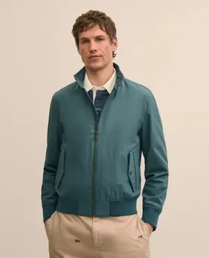 Brooks Brothers Bomber Jacket - Teal