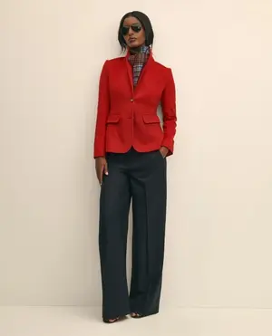 Brooks Brothers S Cashmere Two-button Jacket - Red
