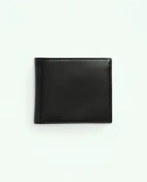 Brooks Brothers Leather Billfold - Black