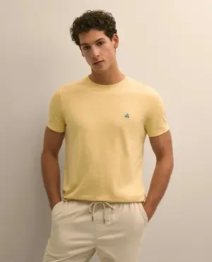 Brooks Brothers Supima Cotton Jersey T-shirt - Yellow