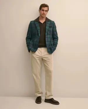 Brooks Brothers Brooks Brothers Cotton Wide-Wale Corduroy Pants Natural