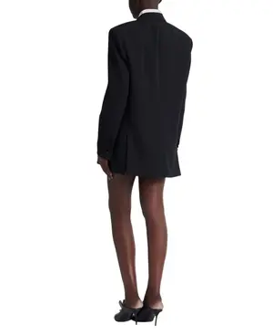 Balmain Oversized Grain De Poudre Blazer