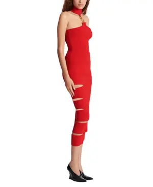 Balmain Sleeveless Knit Top With Embellished Detail