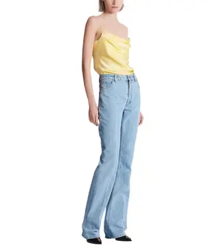 Balmain High-waisted Flared Jeans