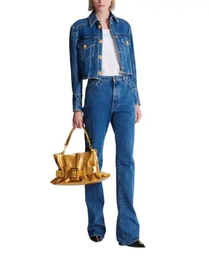 Balmain Straight-leg Denim Jeans - Blue