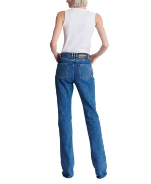 Balmain Straight-leg Denim Jeans - Blue