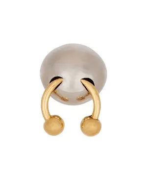 Balmain Spherical Ring With Piercing