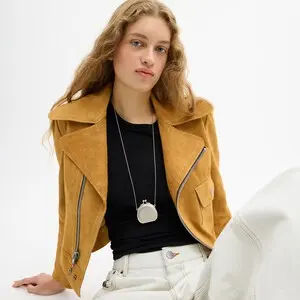 COACH Coin Purse Pendant Long Necklace