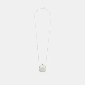 COACH Coin Purse Pendant Long Necklace