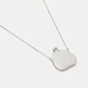 COACH Coin Purse Pendant Long Necklace