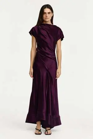 Acler Glatton Maxi Dress - Fig