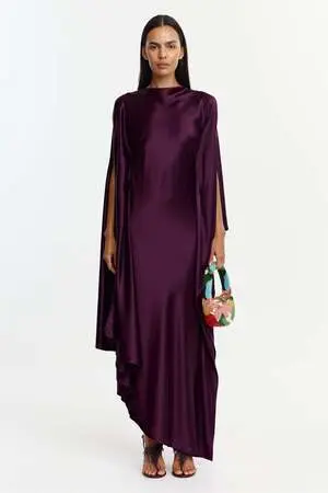 Acler Jarvis Maxi Dress - Fig