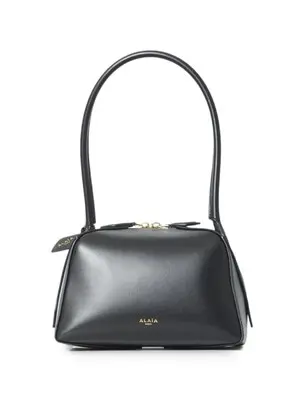 Alaïa Le Bouledogue Small Leather Shoulder Bag