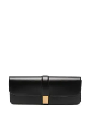 Khaite Blake Leather Clutch - Black