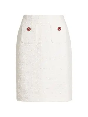 Dolce & Gabbana Cotton Midi Skirt