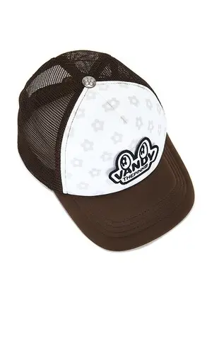 VANDYTHEPINK Eye Logo Patch Trucker Hat
