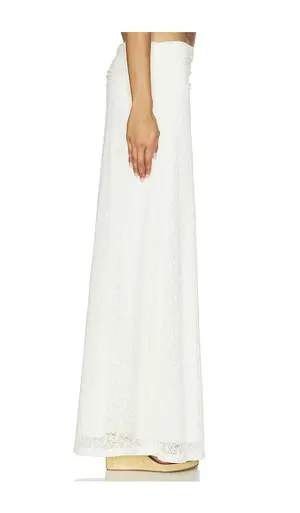 SEVEN WONDERS Samirah Low Waisted Lace Maxi Skirt