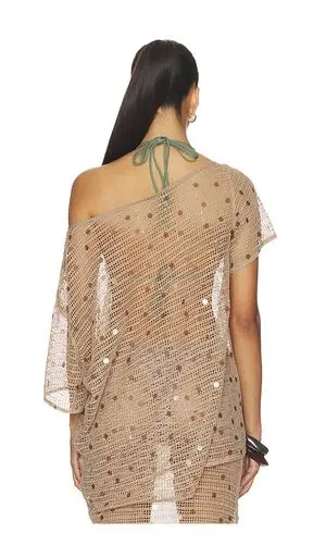 SNDYS. Astoria Top In Brown