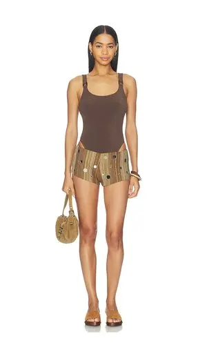 Bond Eye Ring Maddox One Piece In Brown