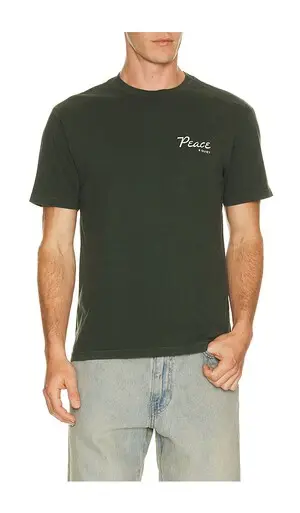 MUSEUM OF PEACE & QUIET Diner T-shirt In Green - Forest