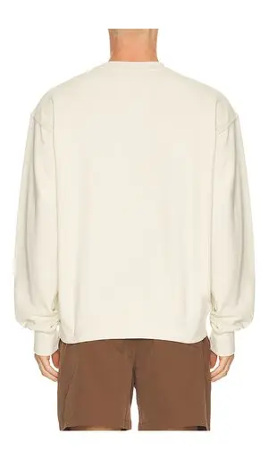 MUSEUM OF PEACE & QUIET Wordmark Sweater - Bone