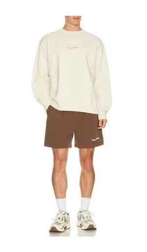 MUSEUM OF PEACE & QUIET Wordmark Sweater - Bone