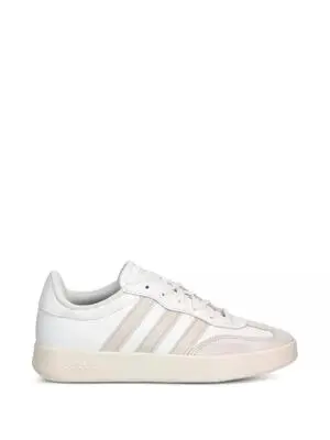 Adidas Panelled Logo Embossed Sneakers - White