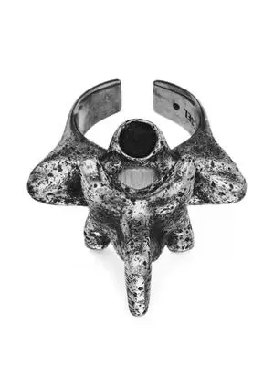 DIESEL® Silver-tone Center Focal Ring
