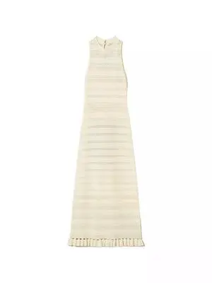 TWINSET Long Sleeve Turtleneck Knit Dress