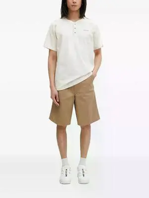 Carhartt Work In Progress Logo Patch Shorts - Neutrals