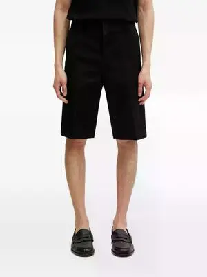 Carhartt Work In Progress Logo Patch Shorts - Black
