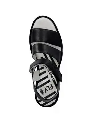 Fly London Wedge Sandals With Touch-strap Fastening