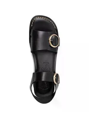 Fly London Buckle-fastening Block-heel Sandals