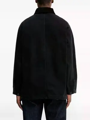 Carhartt Work In Progress Prescott Corduroy-collar Logo-patch Jacket