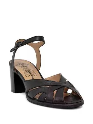 Fly London Strappy Block-heel Pumps