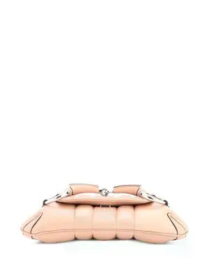 Gucci Horsebit Chain Vertical Quilted Leather Small Shoulder Bag - Neutrals