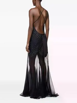 Rabanne Embellished Maxi Dress