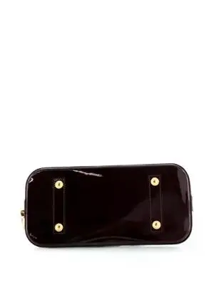 LOUIS VUITTON Alma Handbag Monogram Vernis Pm Satchel