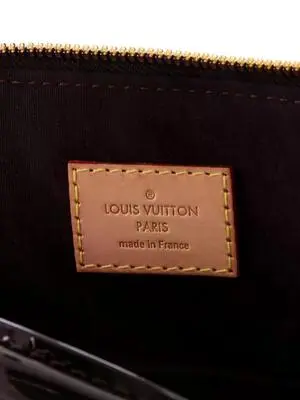 LOUIS VUITTON Alma Handbag Monogram Vernis Pm Satchel